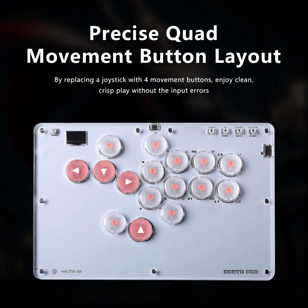 New Haute42 Arcade Joystick Hitbox Controller Arcade Fighting Game ...