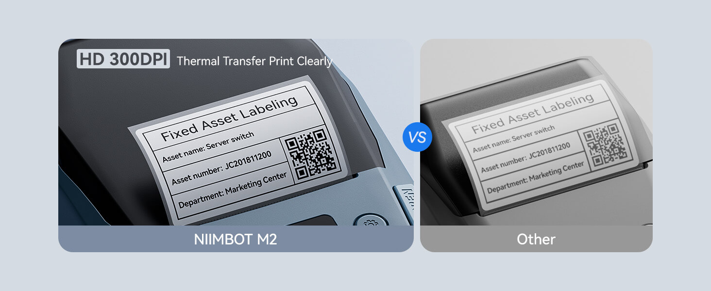 Niimbot M2 thermal transfer label printer intelligent color printing ...