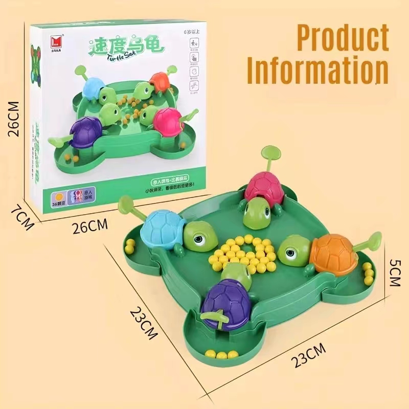 Hungry Turtle Eating Beans Children Board Strategy Games Toy Family ...