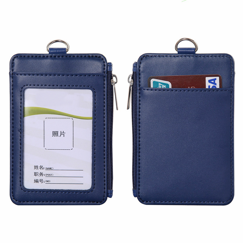 NEW 2024 Staff Work Card Holder ID Badge Holders with Nylon Lanyard ...