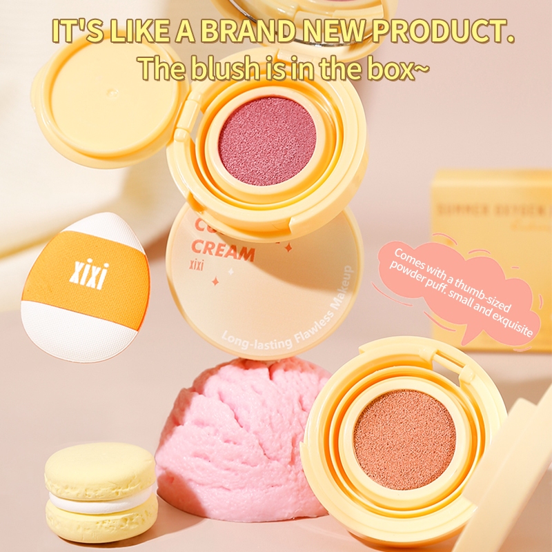 XIXI Blush Cushion Palette Makeup Powder Blush Cheeks Face Brightening ...