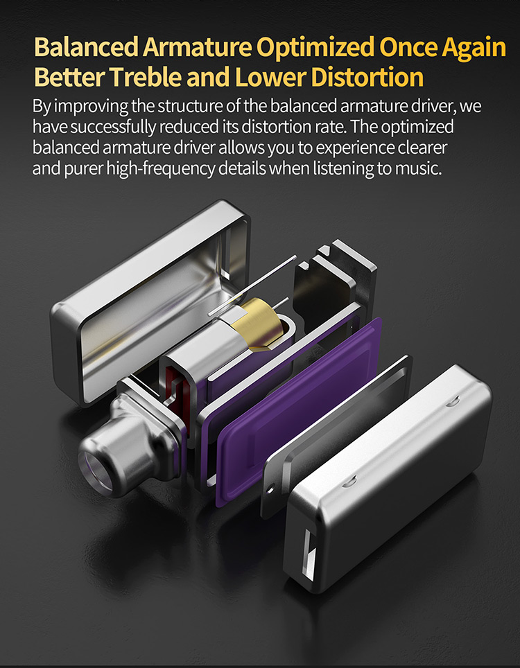 KZ ZSN PRO 2 has coil iron earphone in-ear moving iron HiFi wire ...