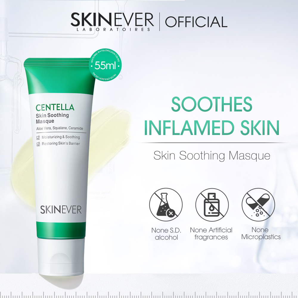SKINEVER Centella Asiatica Skin Hydrating Masque Moisturizing ...