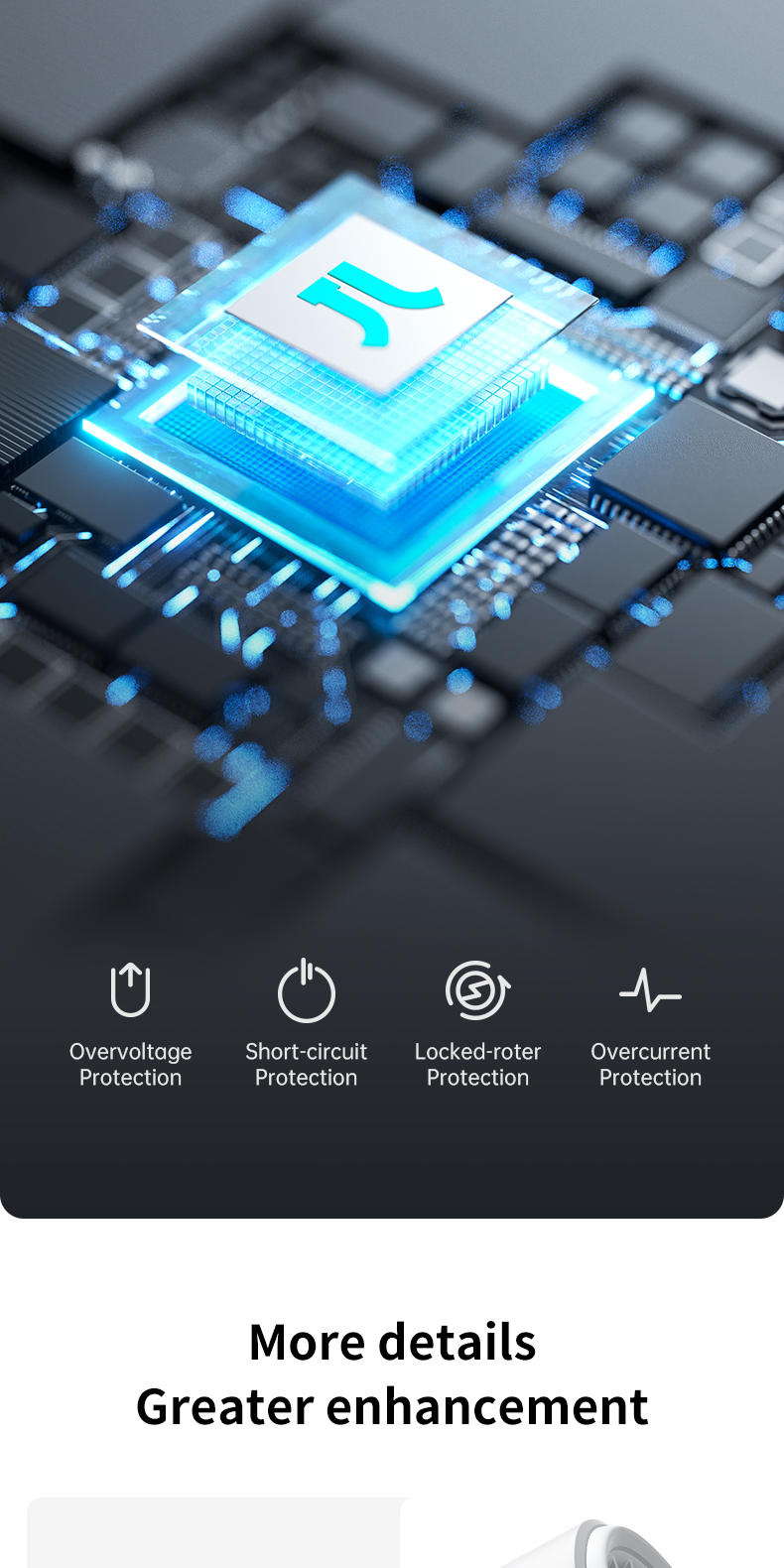 JISULIFE Handheld Fan Life7 Mini Fan Portable Rechargeable Electric ...