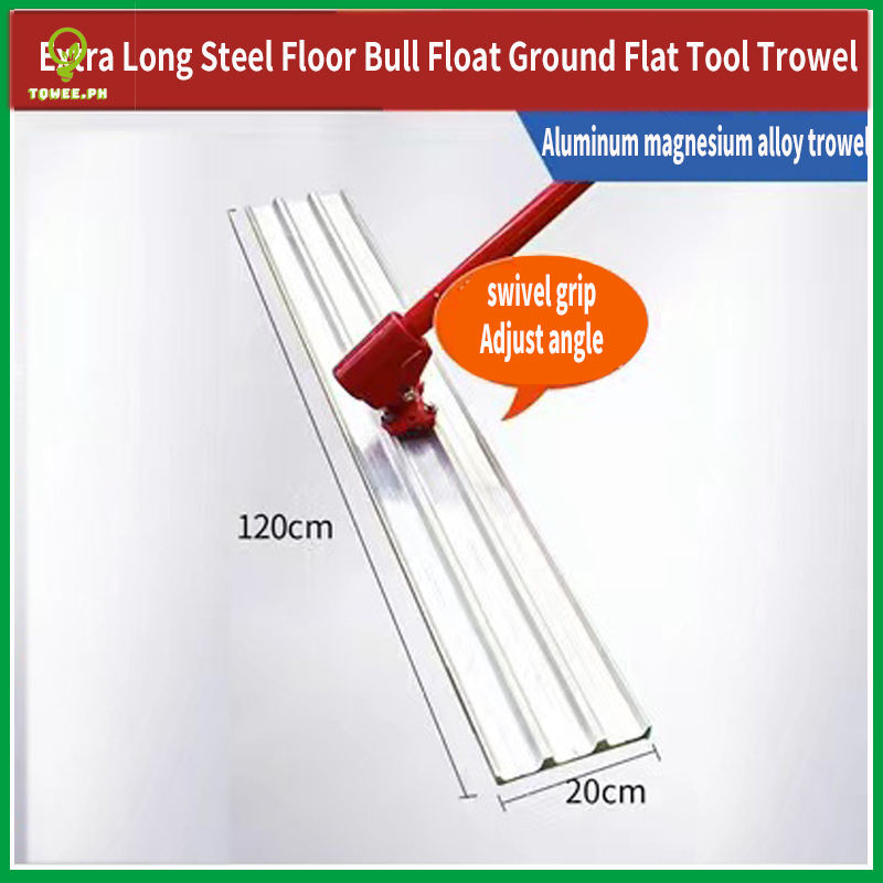 ZC 120*20cm Aluminun Magnesium Extra Long Steel Floor Float Ground Flat ...