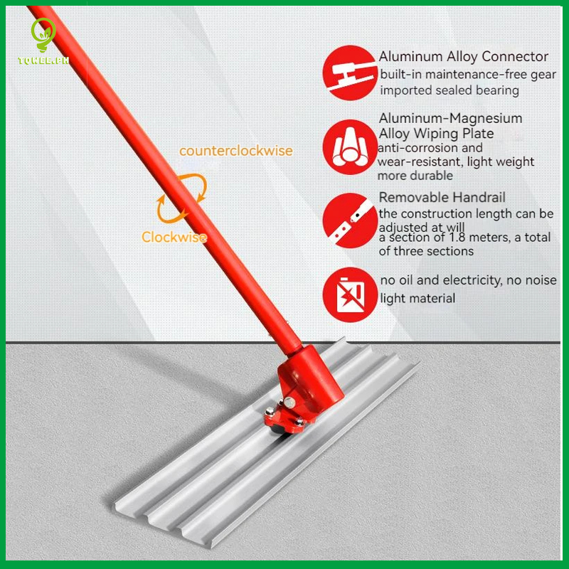 ZC 120*20cm Aluminun Magnesium Extra Long Steel Floor Float Ground Flat ...