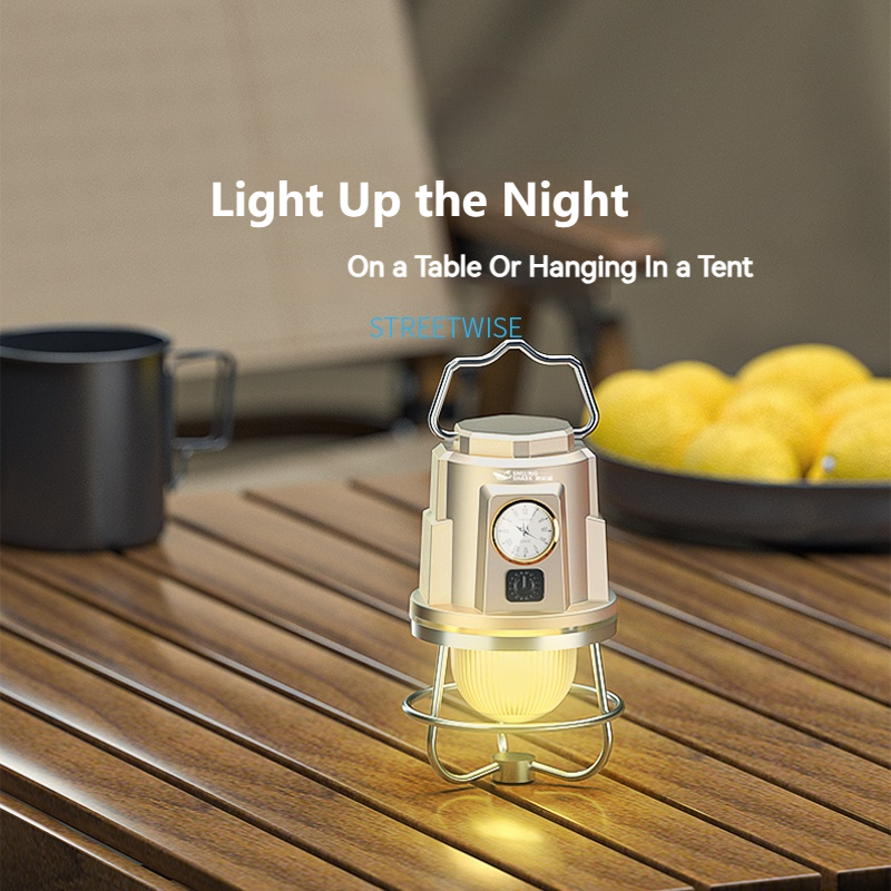 Smiling Shark LY8242 Camping Light 18650 Rechargeable Camping Lamp ...