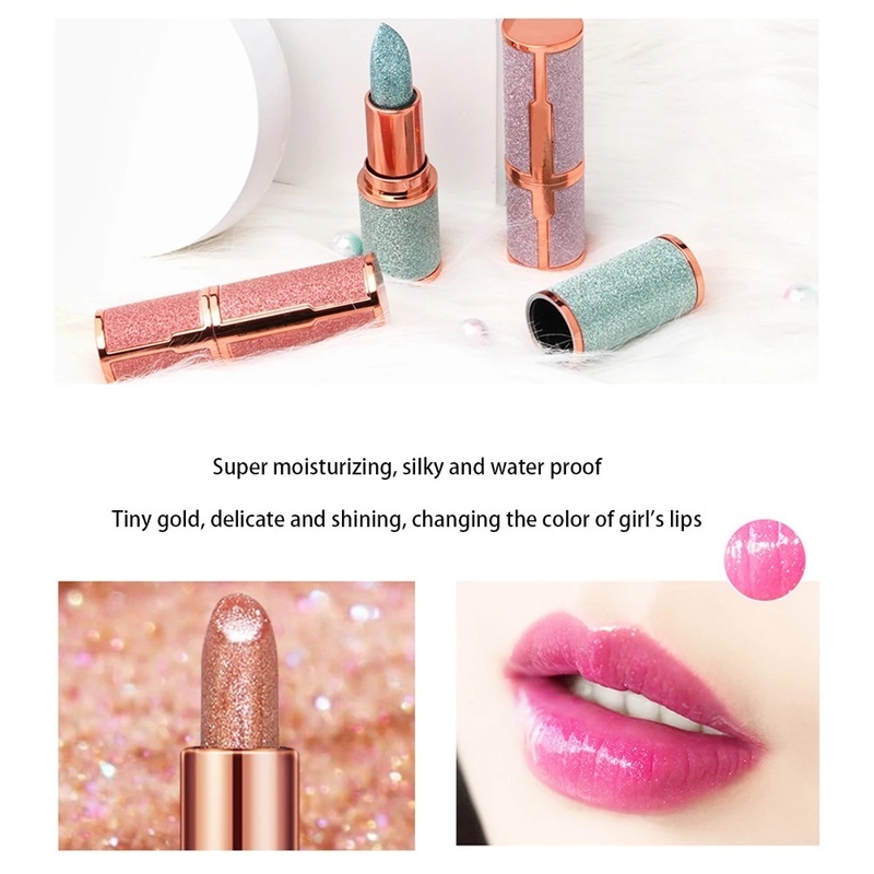 Starry Sky Shining Lipstick Thermochromic Moisturizing Moisturizing ...