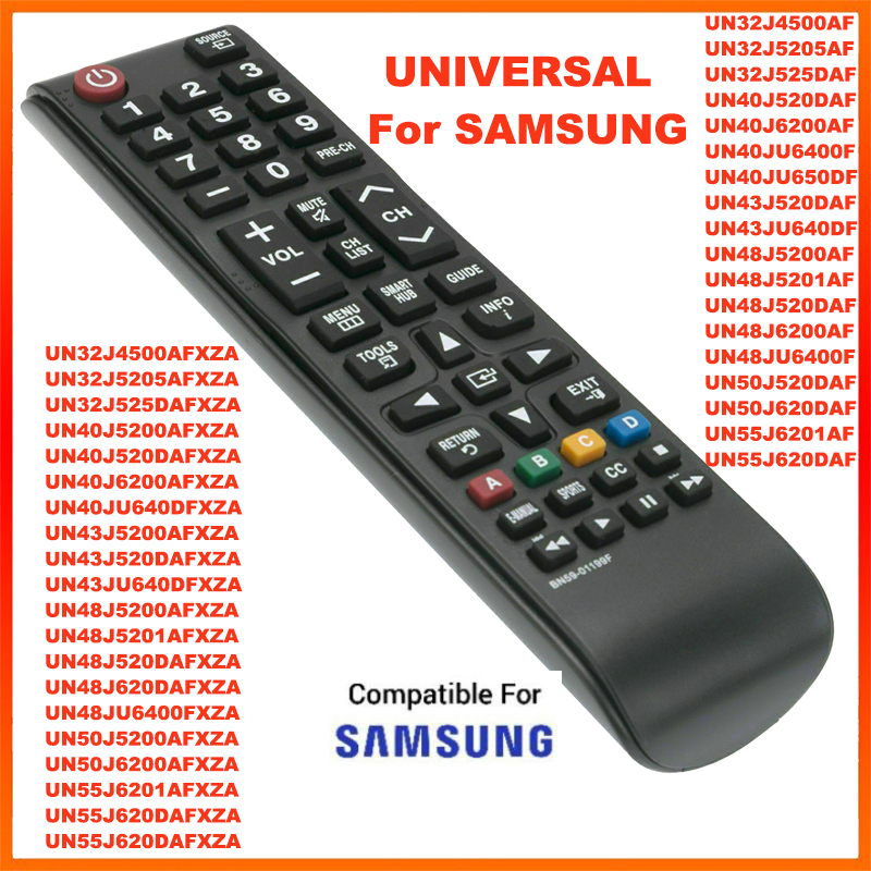 Universal Remote Control BN59-01199F for Samsung All LCD LED HDTV 3D ...