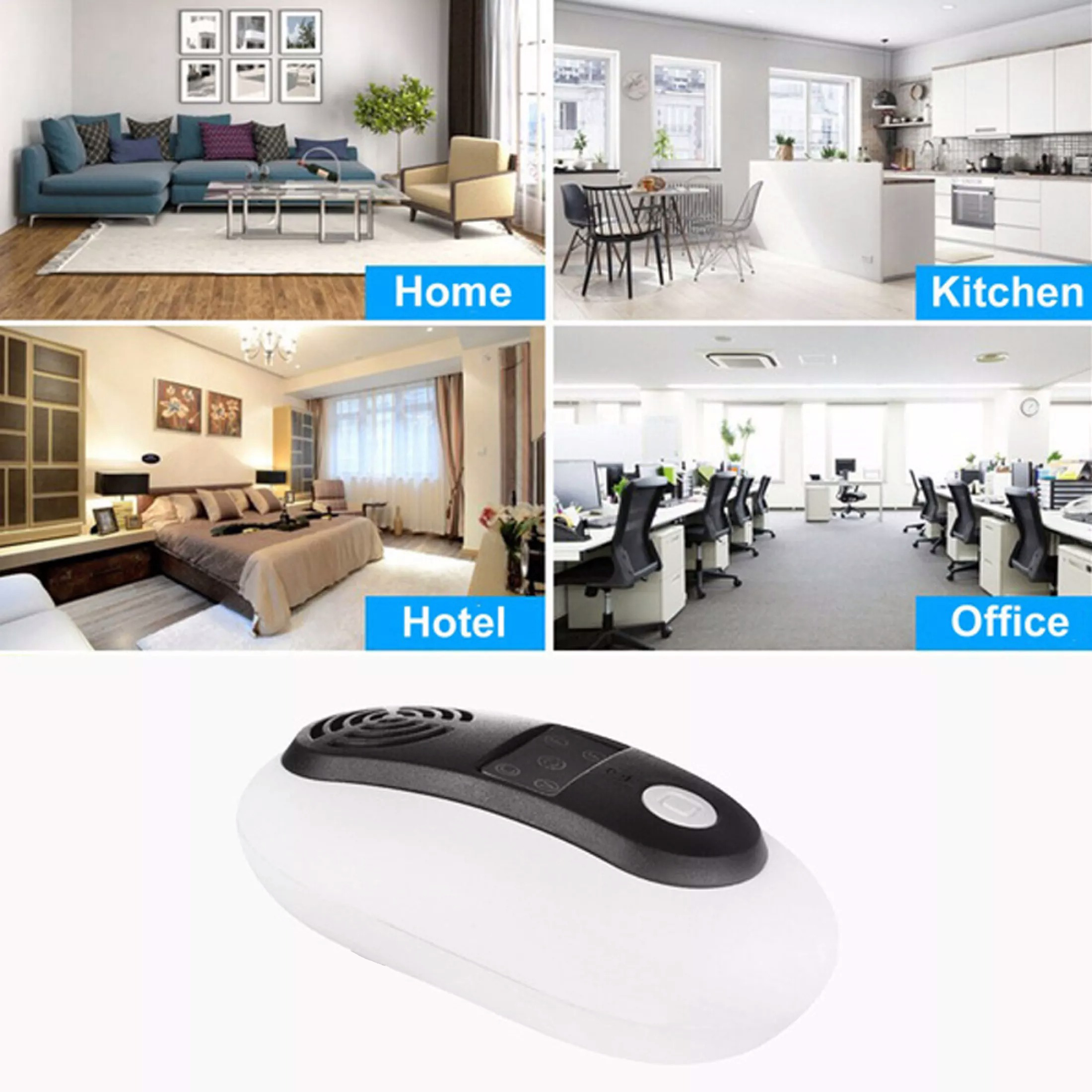 Killer Rat Repeller Pest Ultrasonic Control Trap Cockroaches Repeller ...