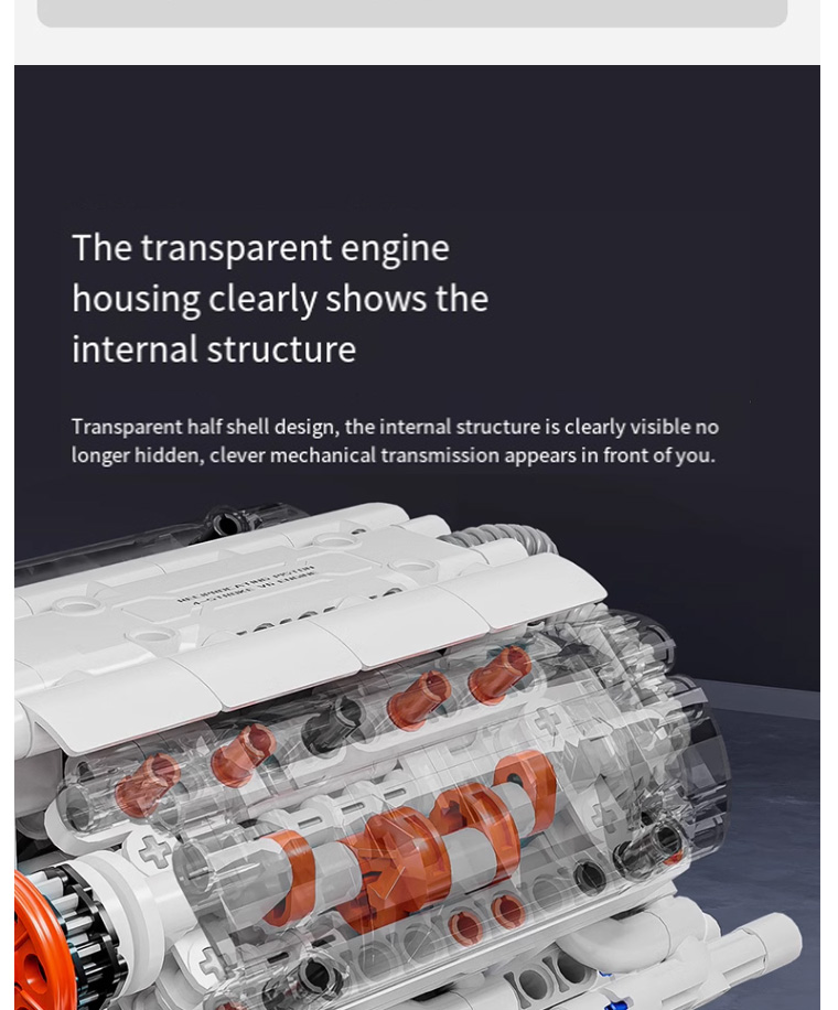 Onebot Six cylinder car engine Six-cylinder car engine Model Simulation ...