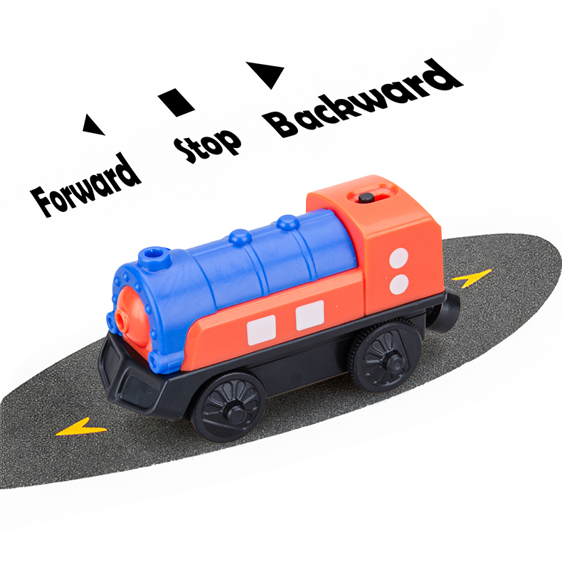 Battery Operated Cargo Train for Wooden Train Track Set Toys for ...