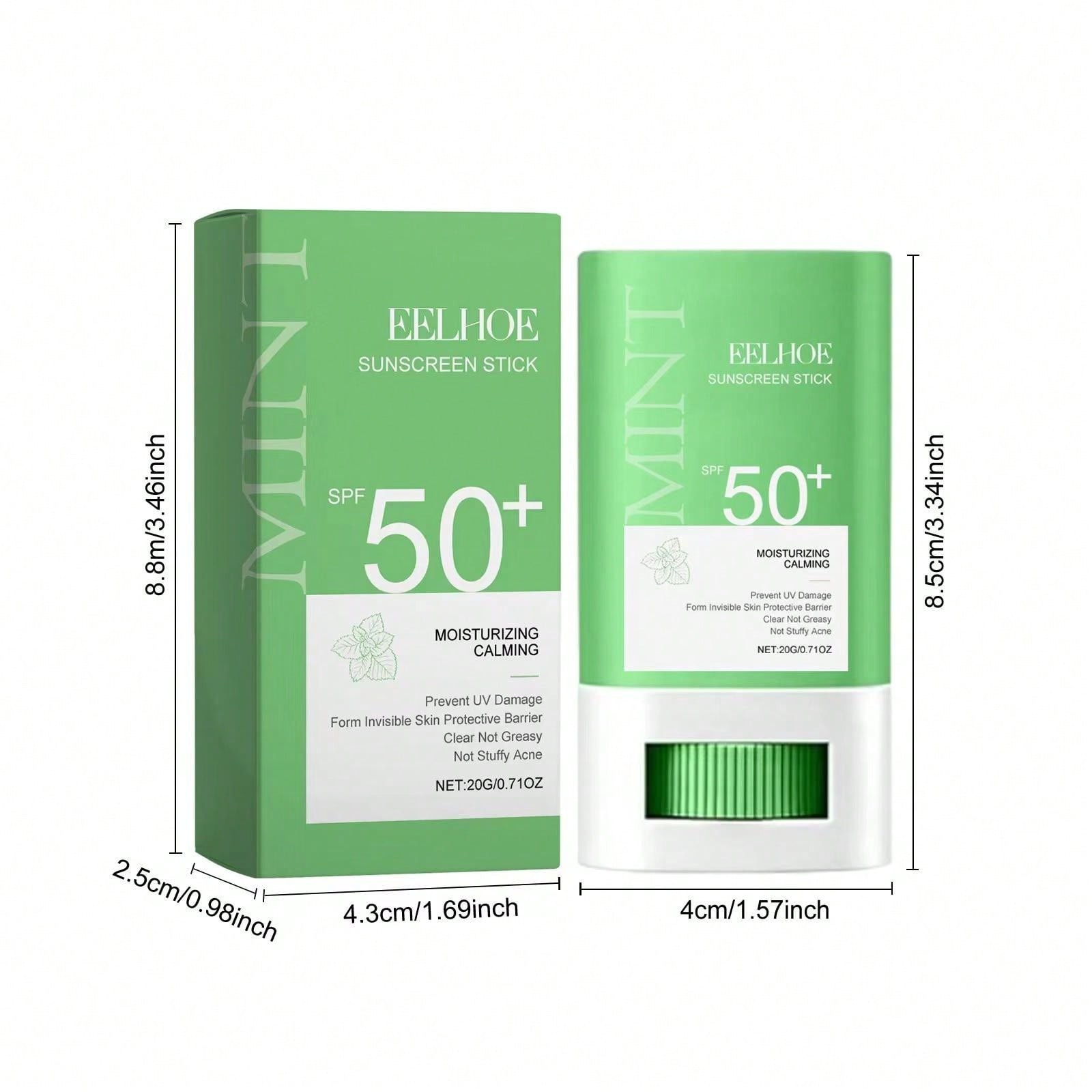 Matte Sun Stick:peppermint Sunscreen SPF 50 PA++++ (20g) | Shopee ...