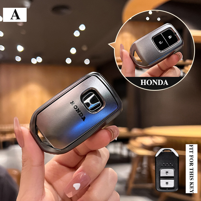Honda Car 2/3/4 Buttons Remote Key Case For Honda Jazz 2013 2014/Accord ...