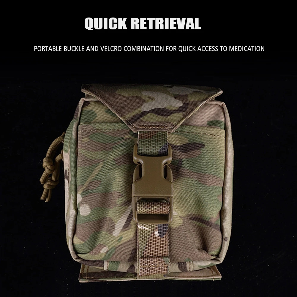 SINAIRSOFT Tactical IFAK Pouch Quick Deployment Medical First Aid Pouch ...