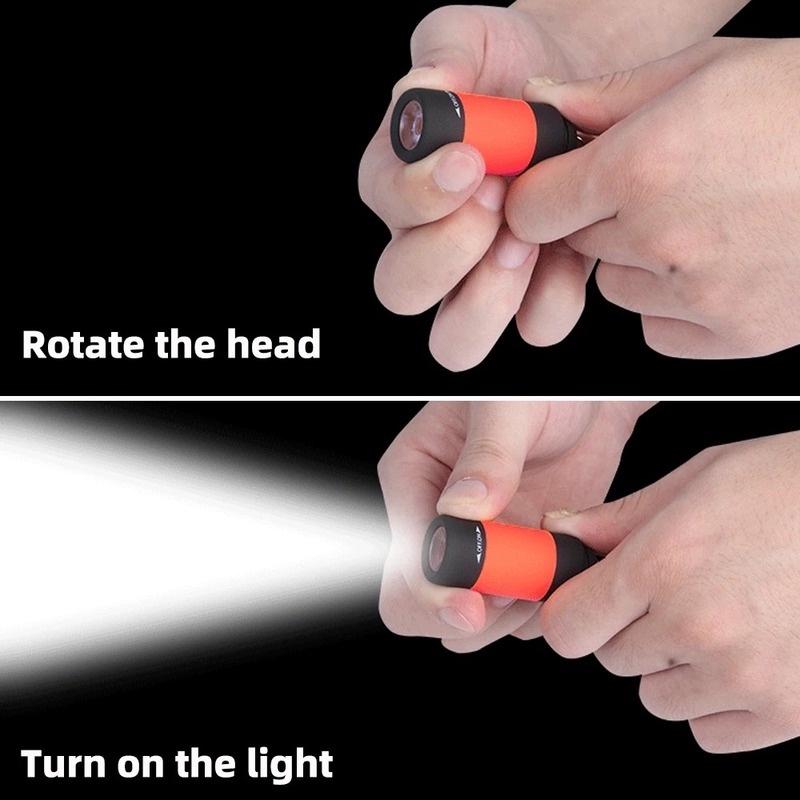 Miltifunction Mini Torch Light Pocket Keychain Flashlight / Outdoor USB ...