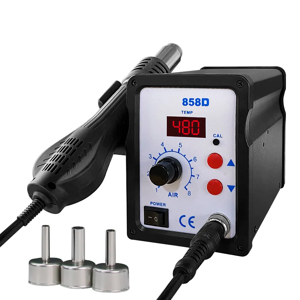 Carstorm 858D Hot Air Rework Station Digtal LCD Display Hot Air ...