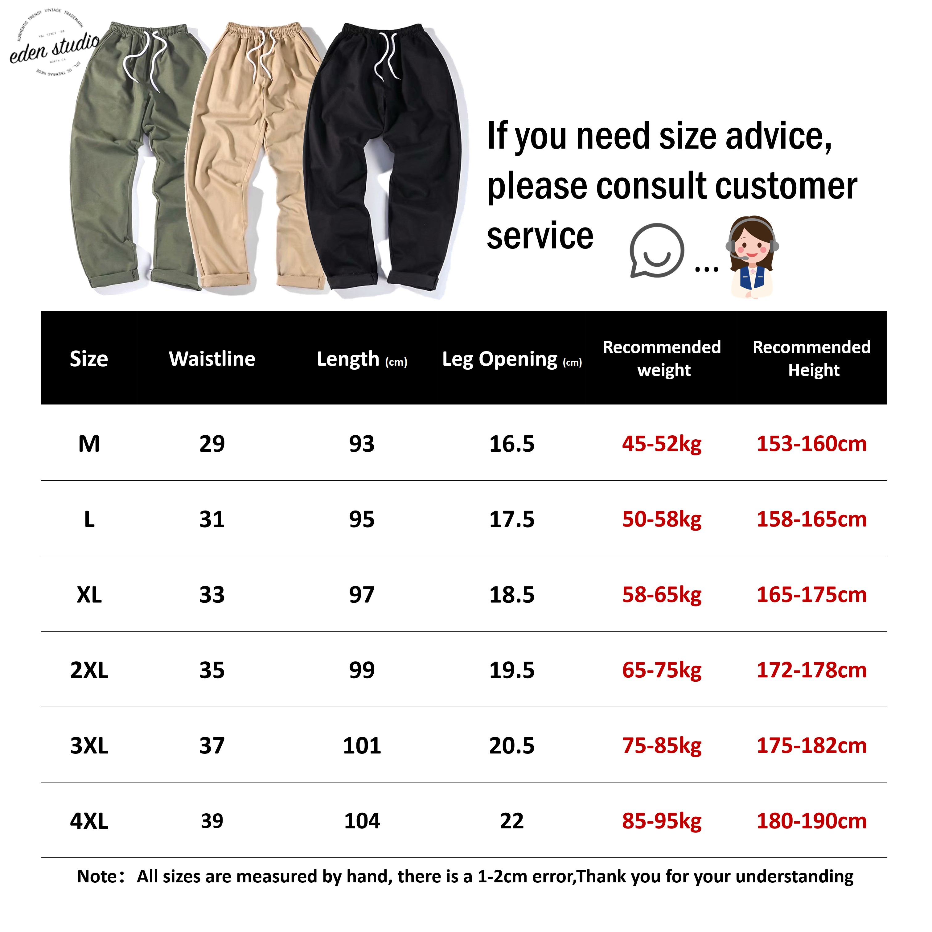 Local Shipping COD Men Chino pant 100%Cotton casual ankle pants ...