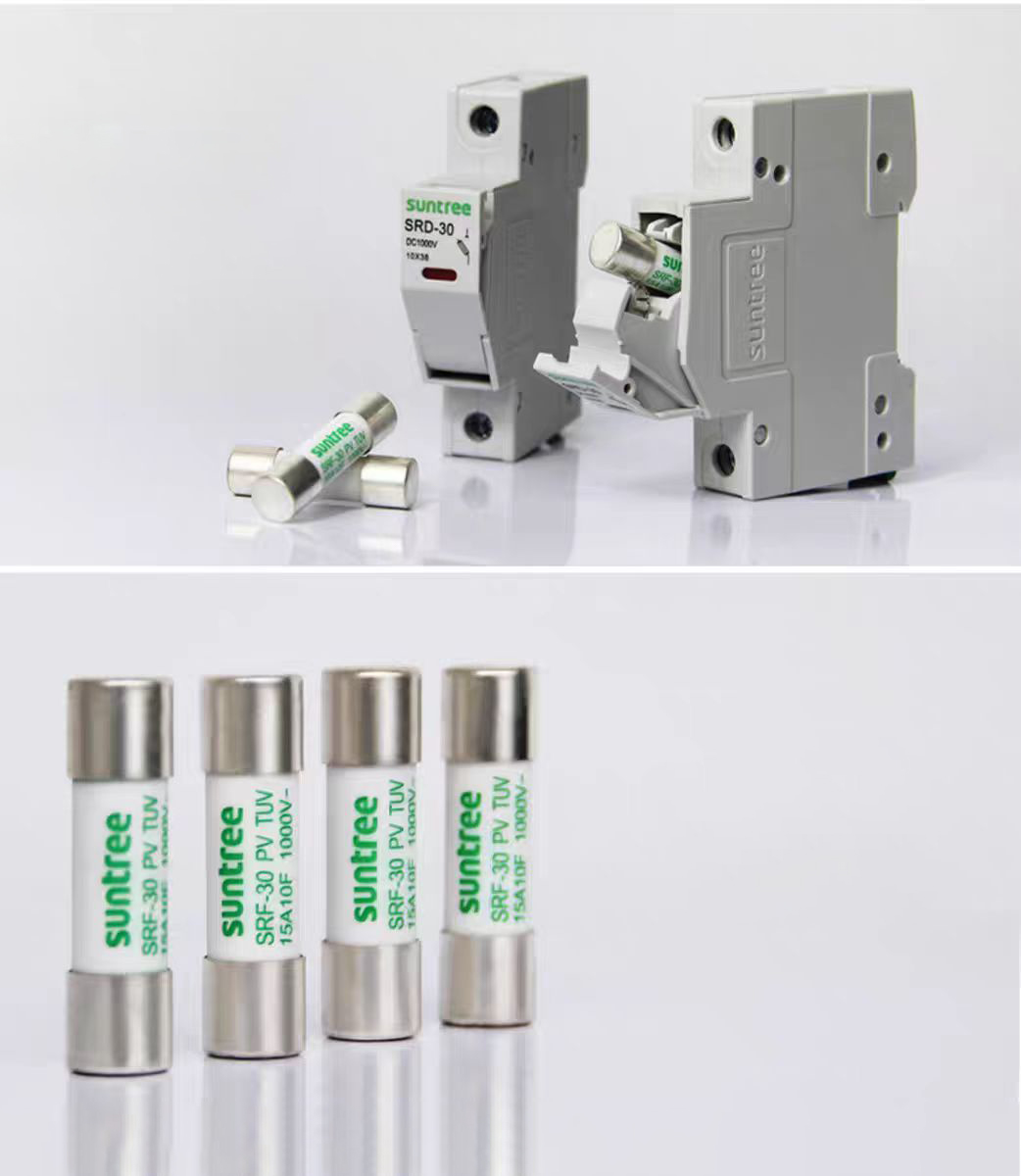 SUNTREE ELECTRIC Solar PV DC Fuse Link Fuse 10A 15A 20A 30A 1000V ...