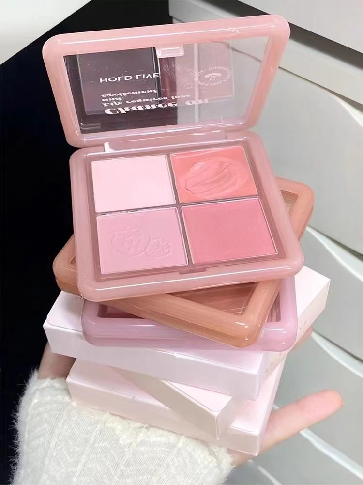 Hold LIVE Powder Mist Four Palace Blush Palette Brighten Skin Tone ...