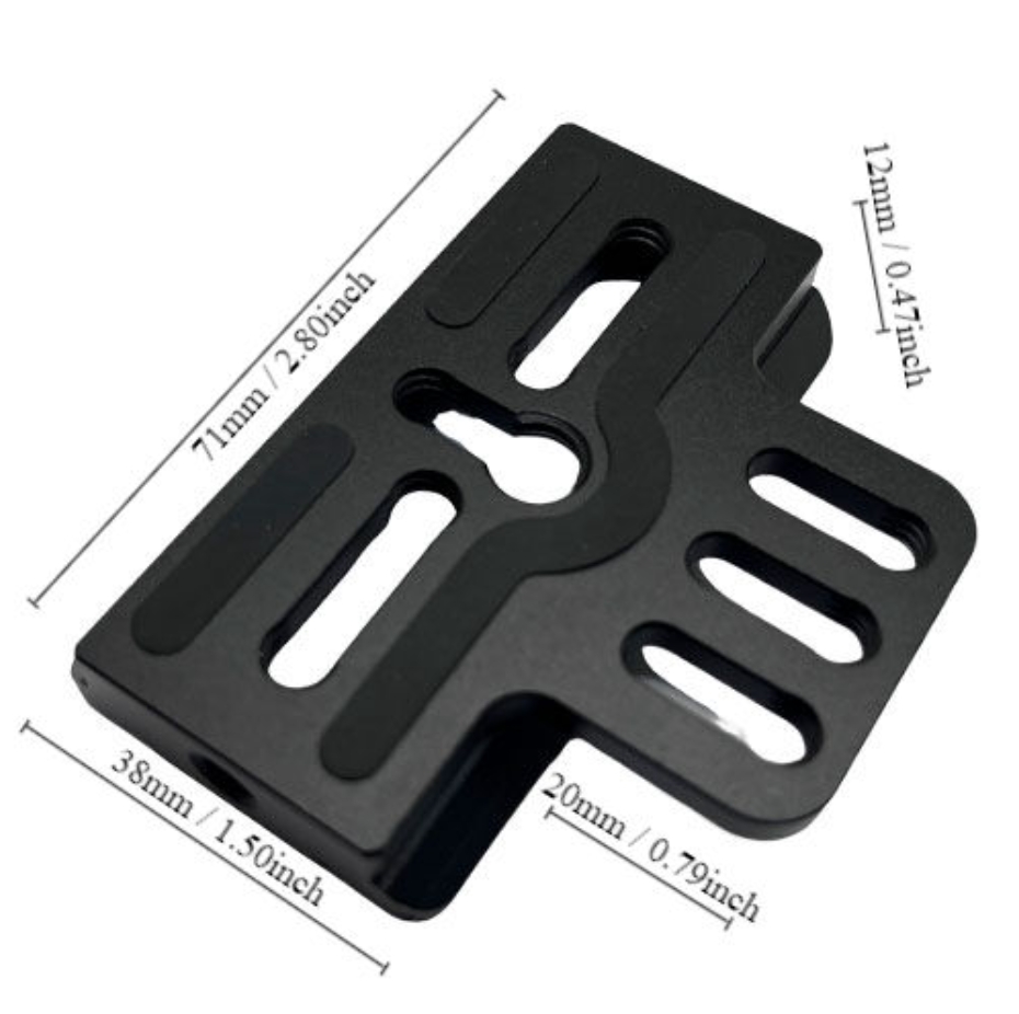 Dji Stabilizer Ruying RS2 RSC3 Quick Release Plate SLR Camera Shooting ...