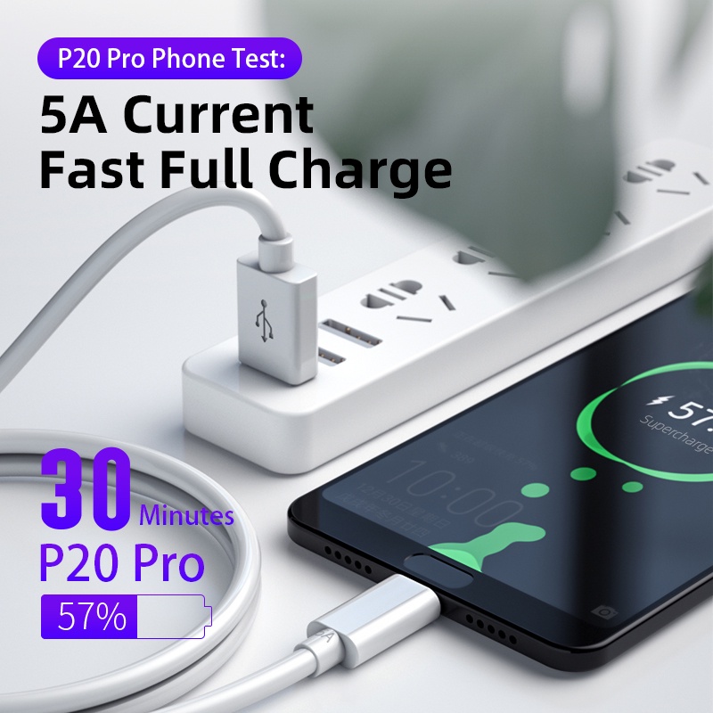 New 5A Micro USB Charger Cable VOOC Flash Fast Charging Android V8 Data ...