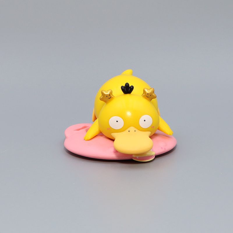 6Pcs/Set 4-8cm Pokemon Anime Figure Pikachu Eevee Slowpoke Squirtle ...