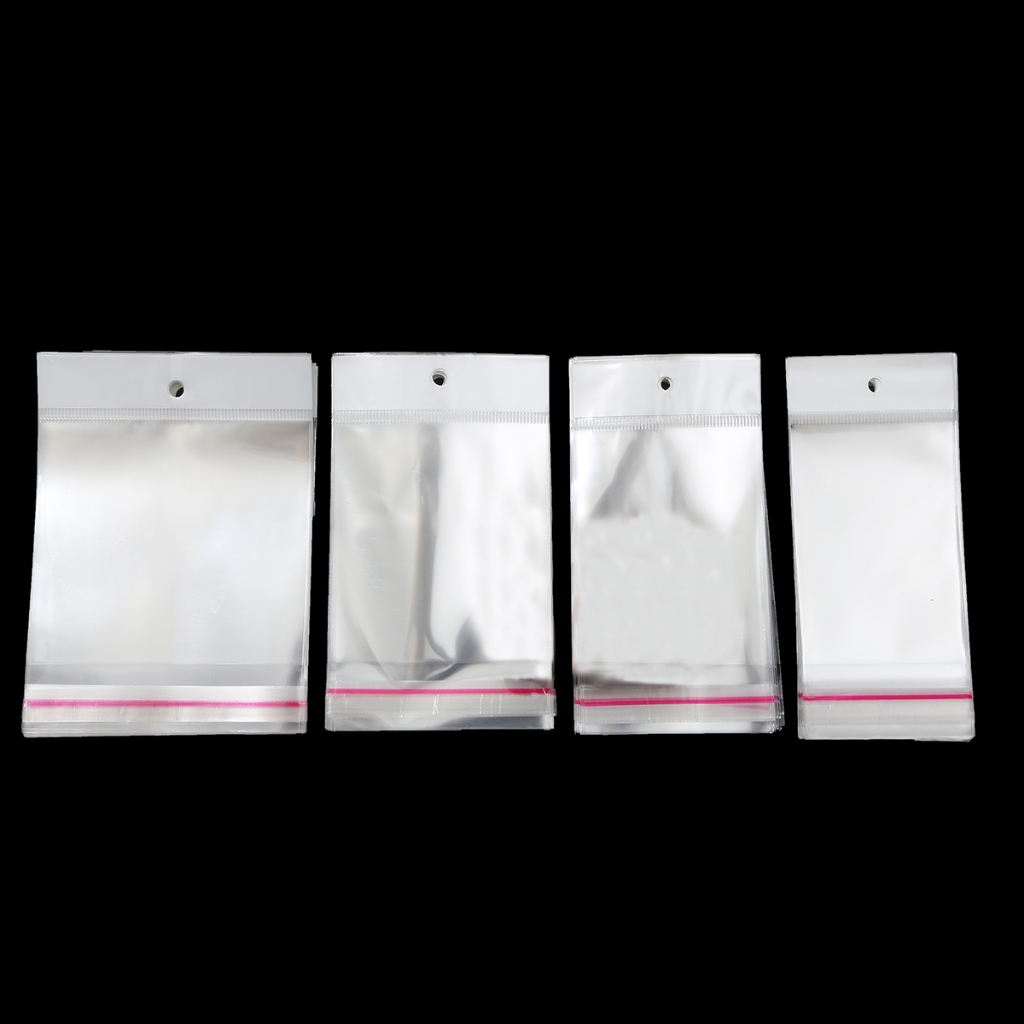 Transparent Self Adhesive Seal Plastic Storage Bag OPP Pack Bag With ...