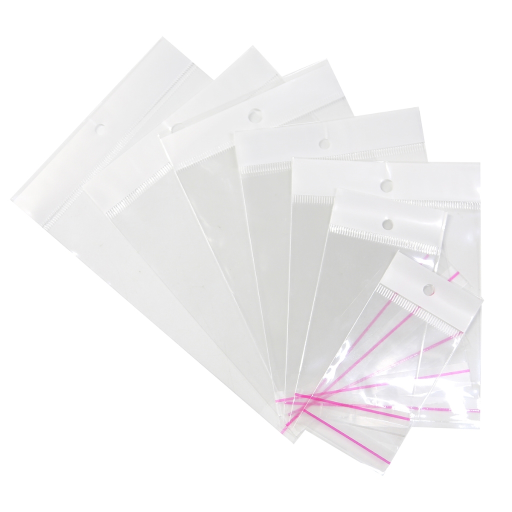 Transparent Self Adhesive Seal Plastic Storage Bag OPP Pack Bag With ...