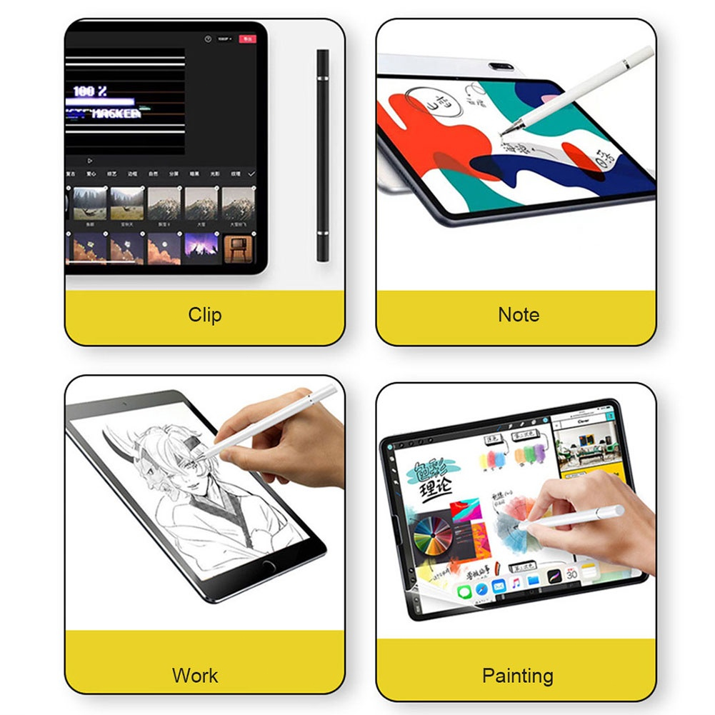 Stylus Pen 2 in 1 Universal Drawing Tablet Touch Screen Smart Pencil ...