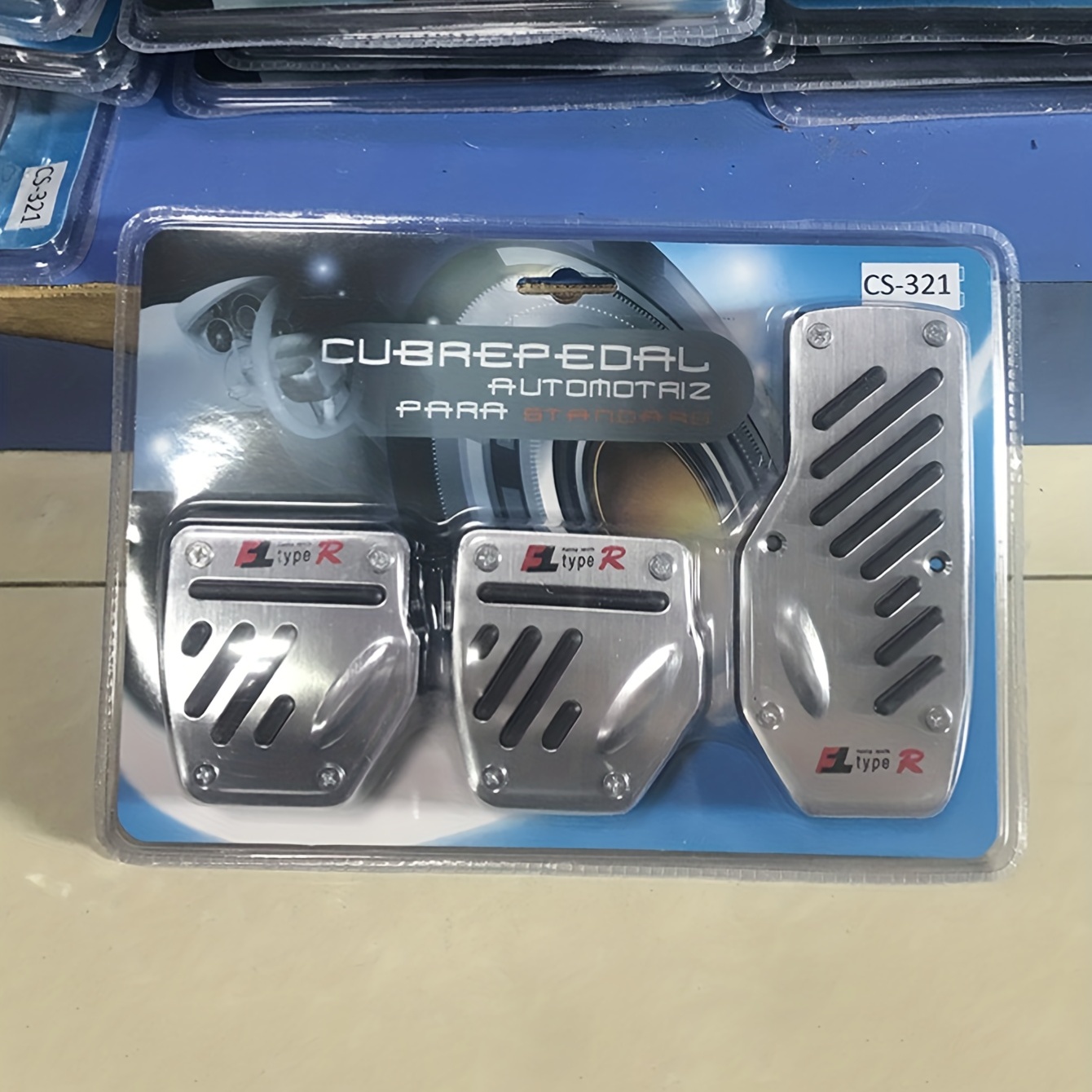 New New 【321 Manual Pedal Set of 3 in Black】【321 Automatic Pedal Set of ...