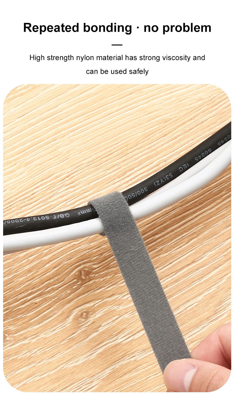 3M Solid Color Cable Ties Power Wire Loop Free Cut Nylon Reusable Cable ...