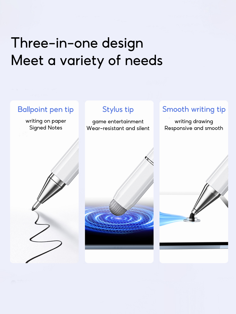 TBTIC Capacitive Stylus Pen For iPad Matepad Phone Touch Screen Android ...