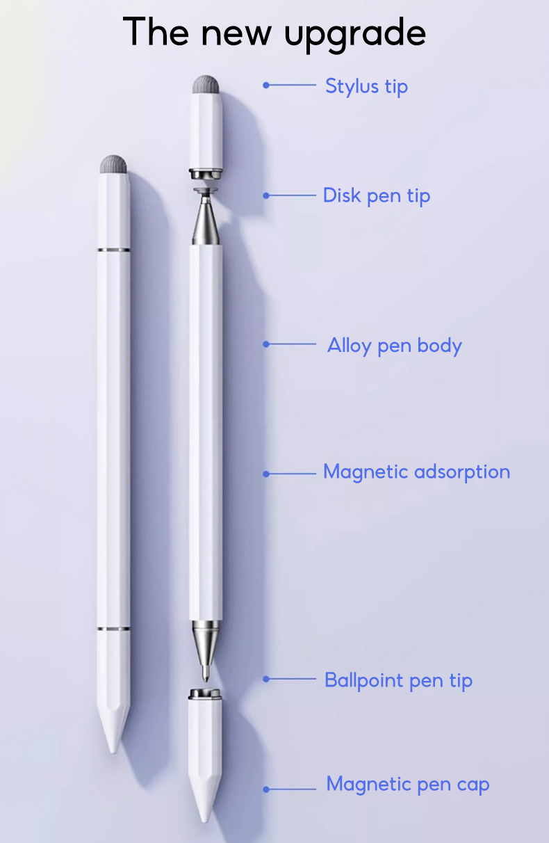 TBTIC Capacitive Stylus Pen For iPad Matepad Phone Touch Screen Android ...