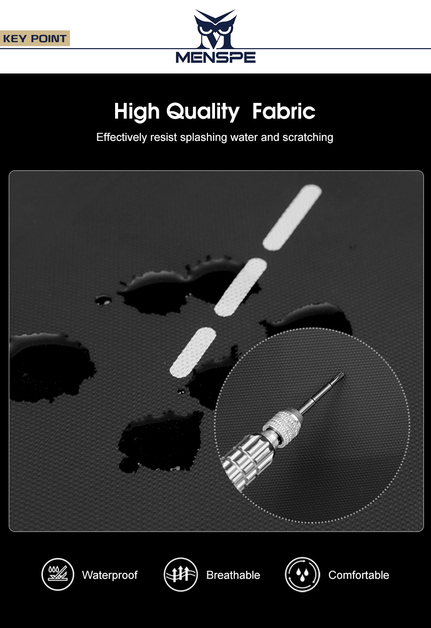 MENSPE Chest Bag Fashion Pouch Bag Waterproof Casual Sport Street Bag ...