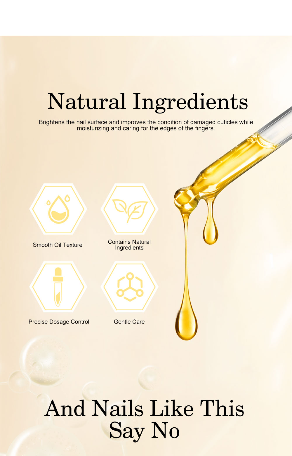 LIMEGIRL Nail Cuticle Oil Manicure Dropper Bottle Style Art Nutrition ...