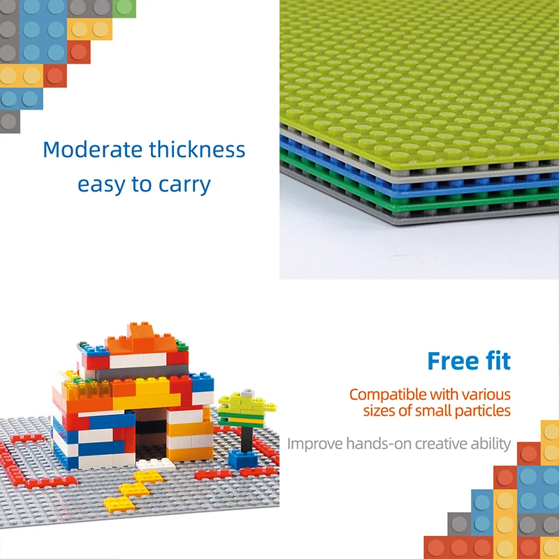 Classic Baseplate 50x50 Dots Building Blocks Bricks Base Plates DIY ...