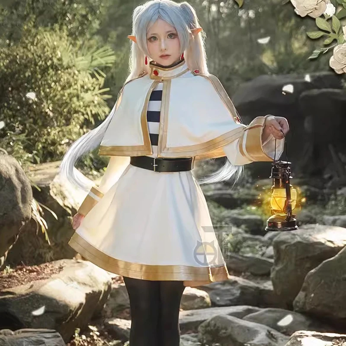Frieren Cosplay Costume Anime Frieren Beyond Journey's End Dress Ears ...