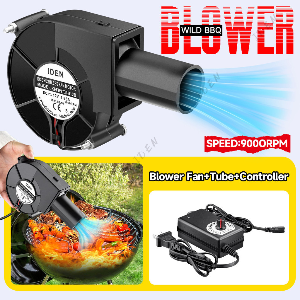 TOYA Blower Fan For Kalan Used Oil 9733 Air Blower With Controller 12V ...