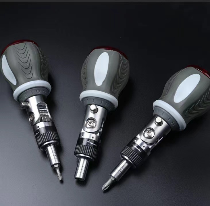 Universal Ratchet Screwdriver Set Screwdriver 180°Adjustable Multi ...