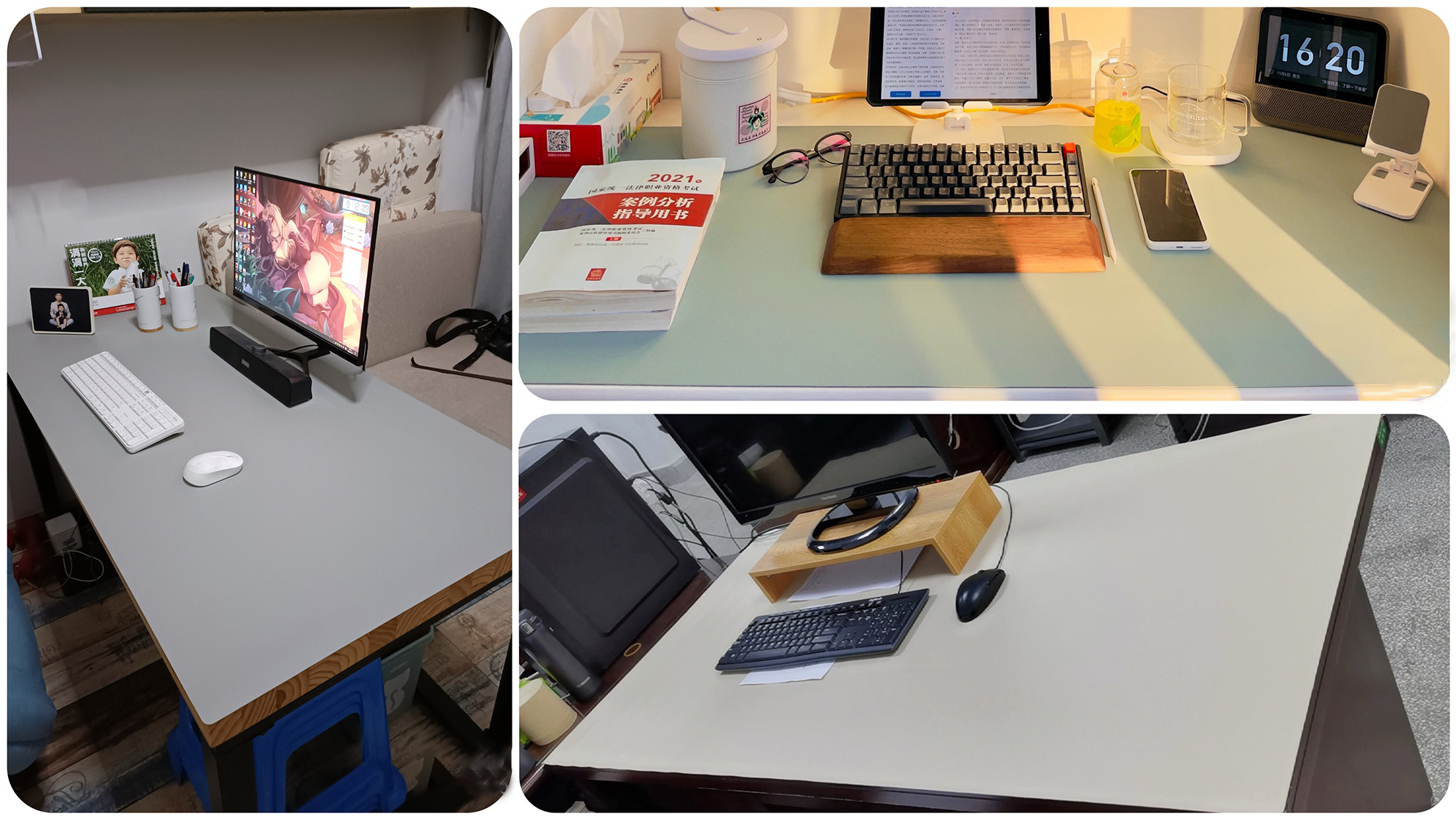 [Ready Stock Immediate Shipping] Student Desk Mat Study Computer Desk ...