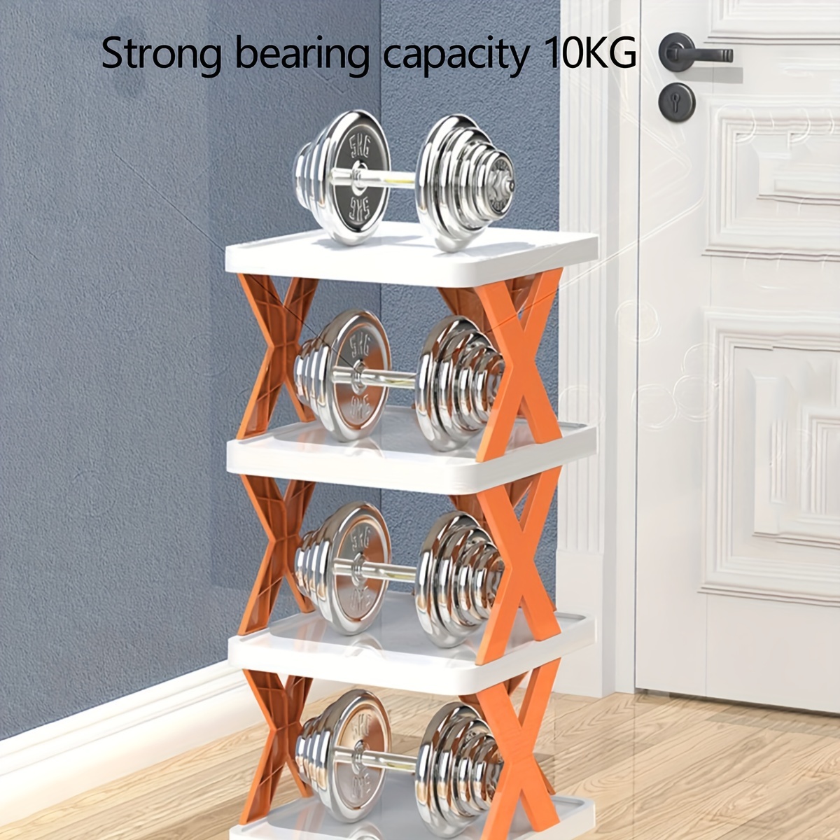 1pc Foldable Simple Shoe Shelf, Indoor Combination Shoe Rack, Multi ...