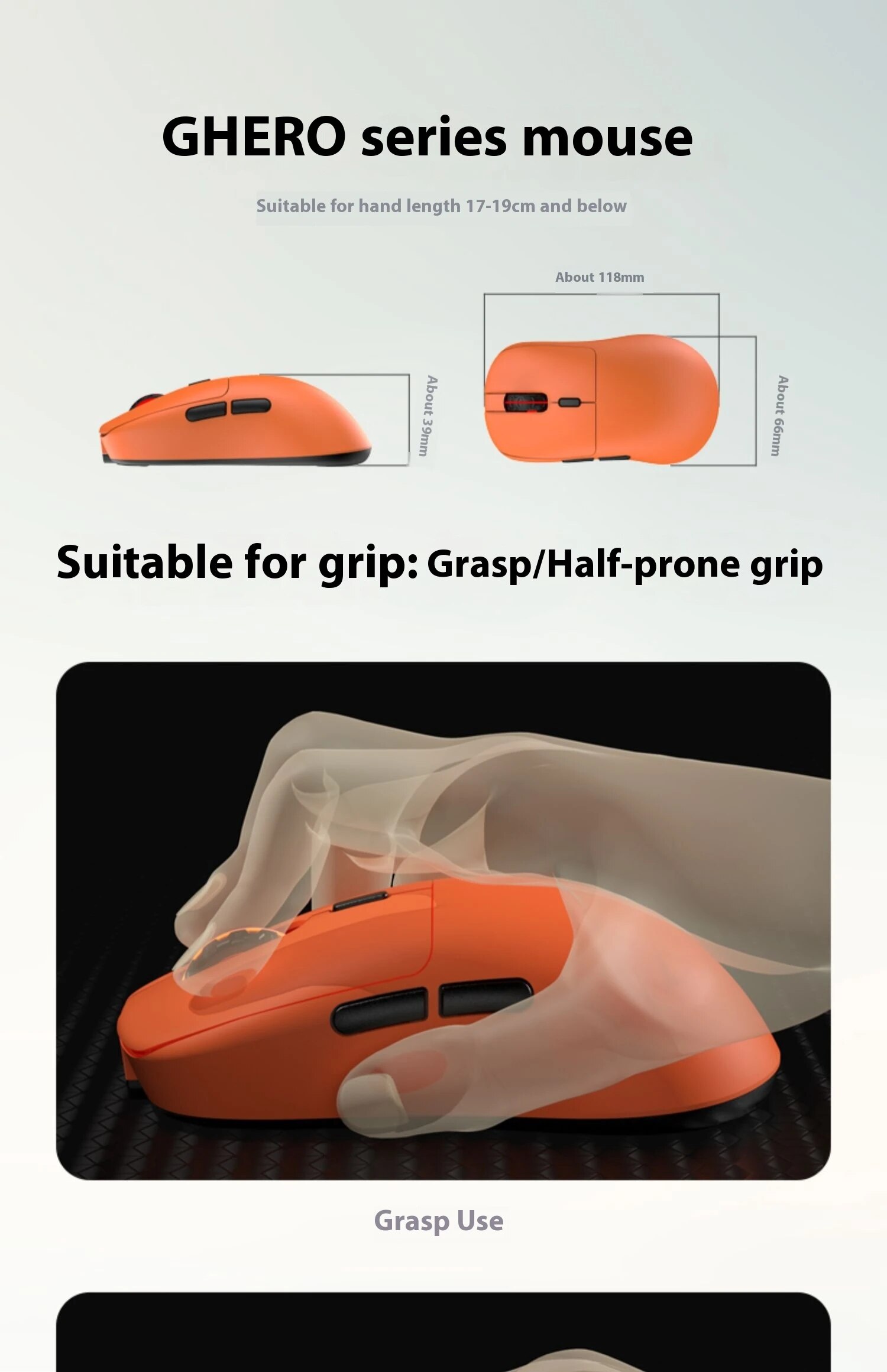 New Ironcat GHERO/Ghero Pro 8k Wireless Mouse Dual Mode Paw3395 Sensor ...