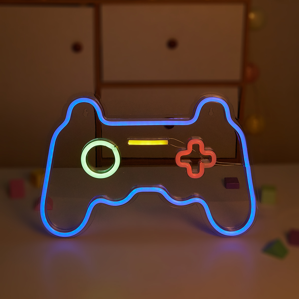 1pc Gamepad Series Modeling LED Neon Lights Gaming Room Bedroom Wall ...