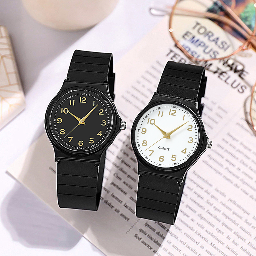 1 Piece Ladies Round Pointer Leather Gorgeous Unique Luxury Quartz ...