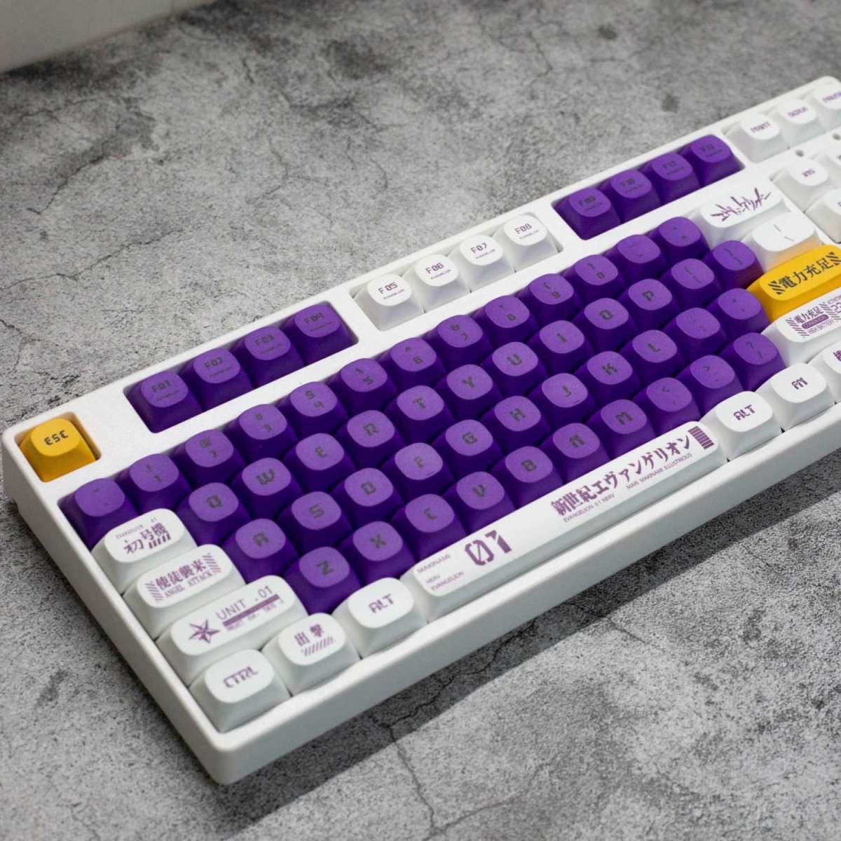 EVA Keycaps PBT Dye-sub MA Profile Keycap Custom Keycaps Compatible ...