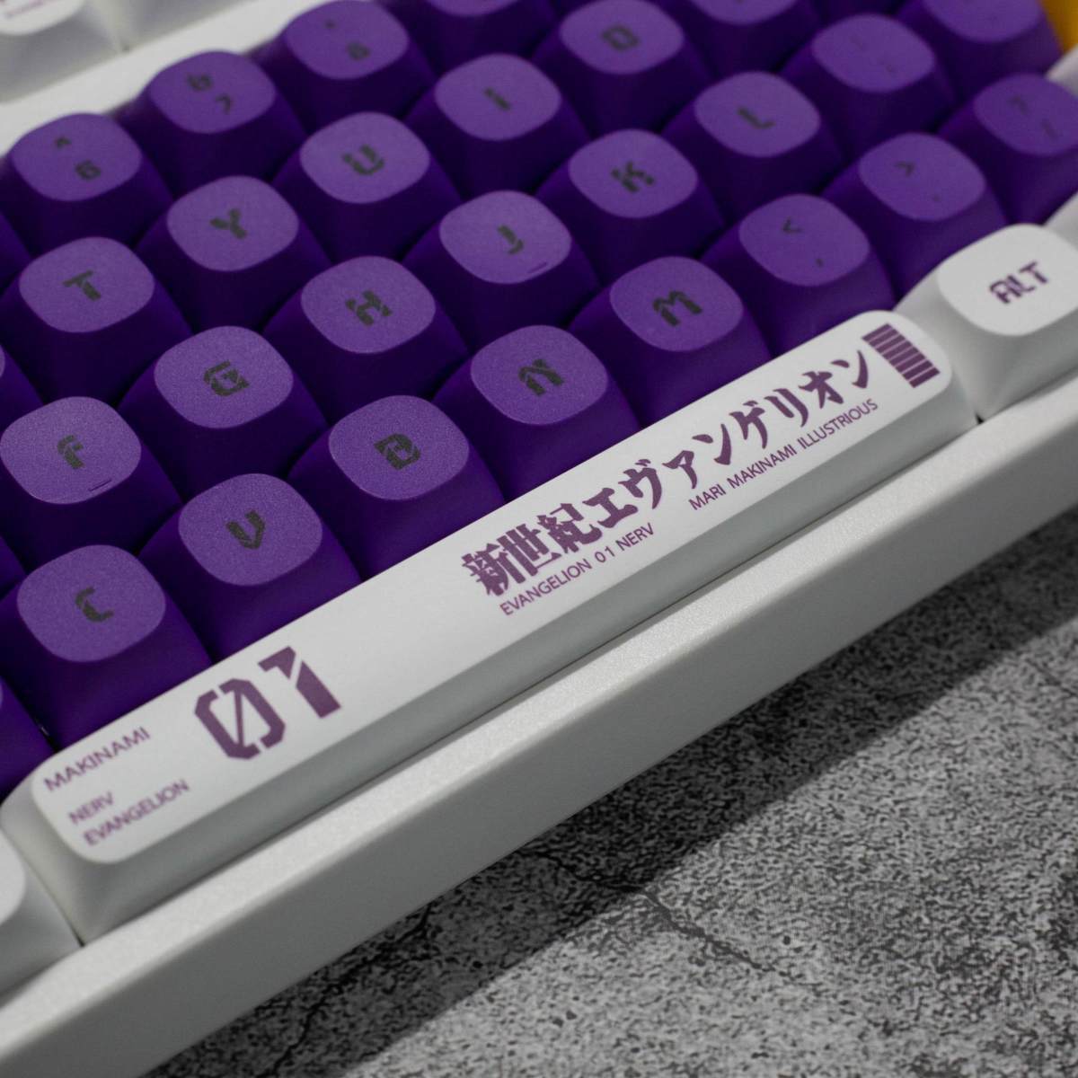 EVA Keycaps PBT Dye-sub MA Profile Keycap Custom Keycaps Compatible ...