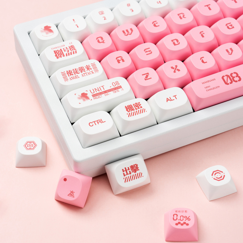 EVA Keycaps PBT Dye-sub MA Profile Keycap Custom Keycaps Compatible ...