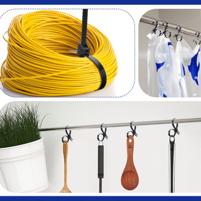 10Pc 12*700mm Plastic Police Handcuffs Double Flex Cuff Handcuffs Zip ...