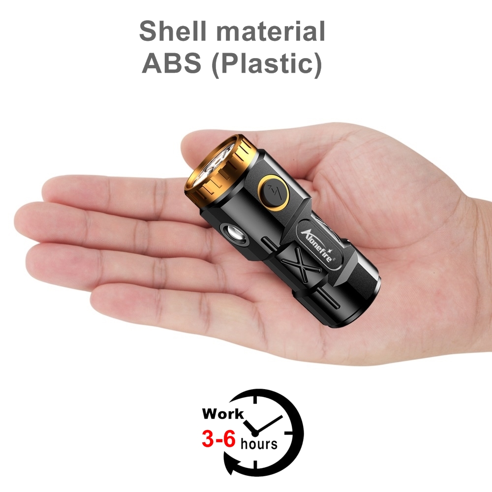 Alonefire X84 Mini Super Bright Flashlight 4x P35 LED With Pen Lamp ...
